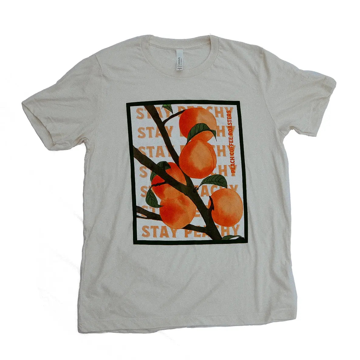 Peach Graphic Tee – Peach Coffee Roasters